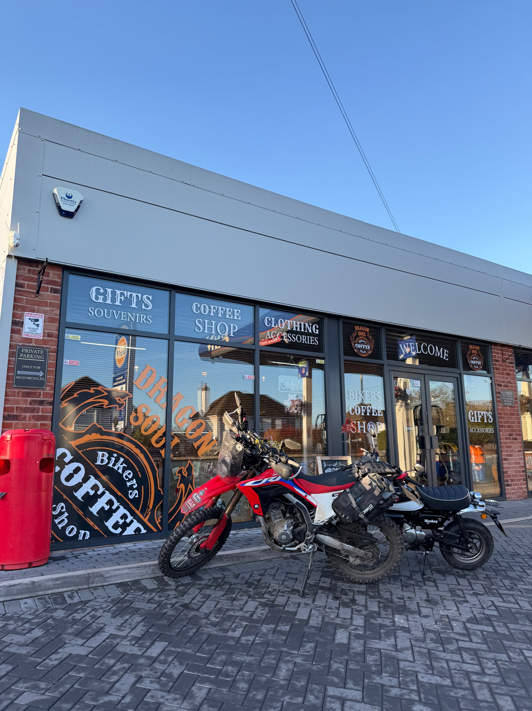 A Chilly Ride to Dragon Soul Projects – Biker Café in Shropshire – KILN ...